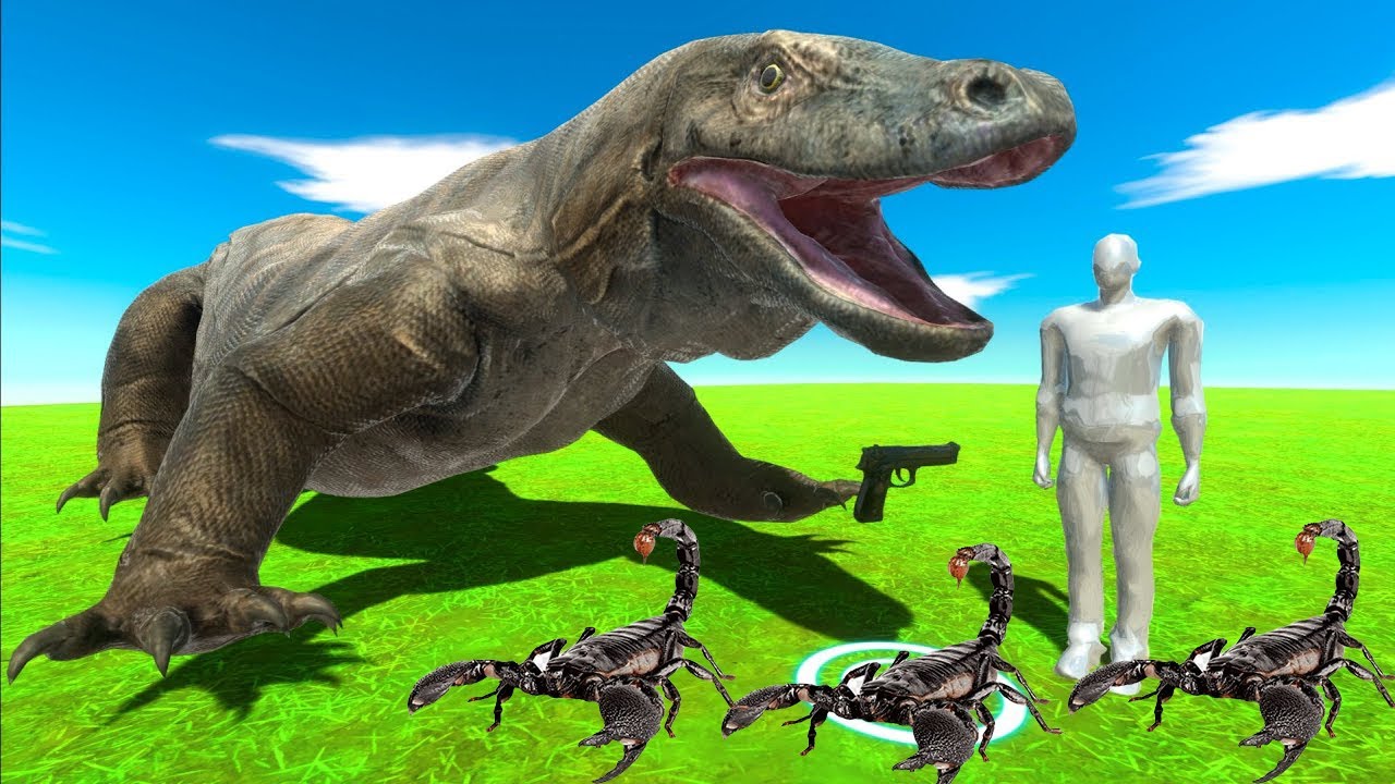 Bloop War - Dinosaurs VS Fish Evolved to Become Bloop - YouTube