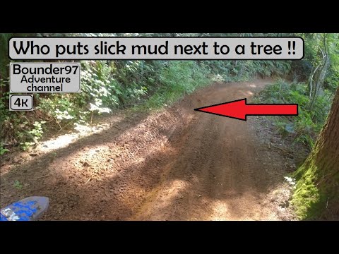 Who puts slick mud next to a tree !! (video short), May 2023 - YouTube