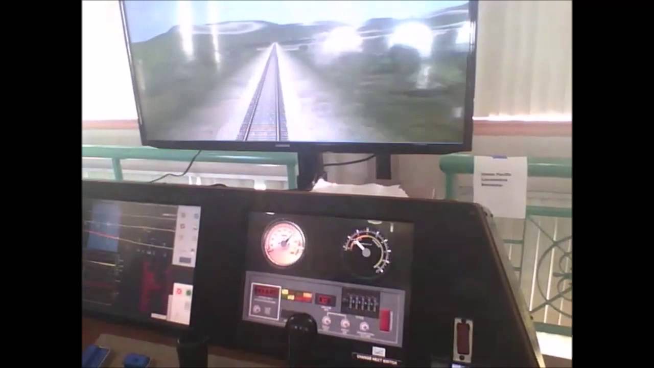 Train Engineer Simulator Video Game - YouTube