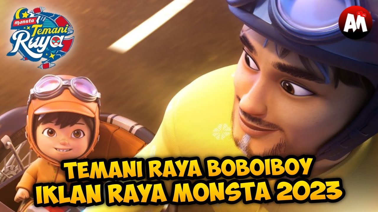 Temani Raya BoBoiBoy - Iklan Raya Monsta 2023 - YouTube