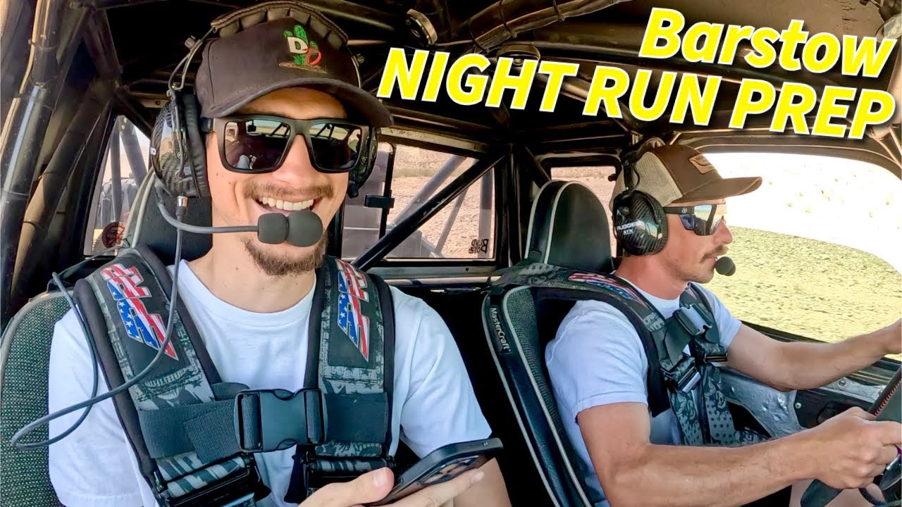 Scouting the Desert for Our Off-Road Night Run | Barstow Pre-Run - YouTube