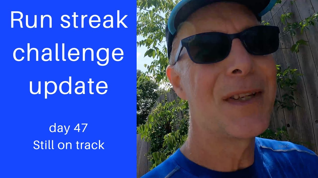 Run streak challenge update - day 47 training update - YouTube