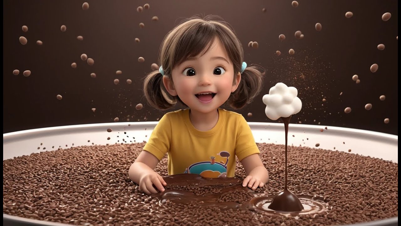 The Chocolate River and the Cookie Boat | Fun Nursery Rhyme for Kids ...