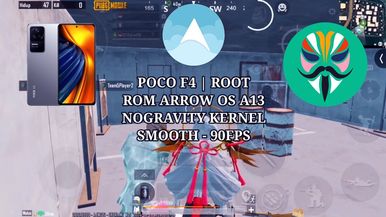 POCO F4 COMBO ROM ARROW OS + KERNEL NGK ☠️ TEST PUBGM SMOOTH - 90FPS 🤯 ...