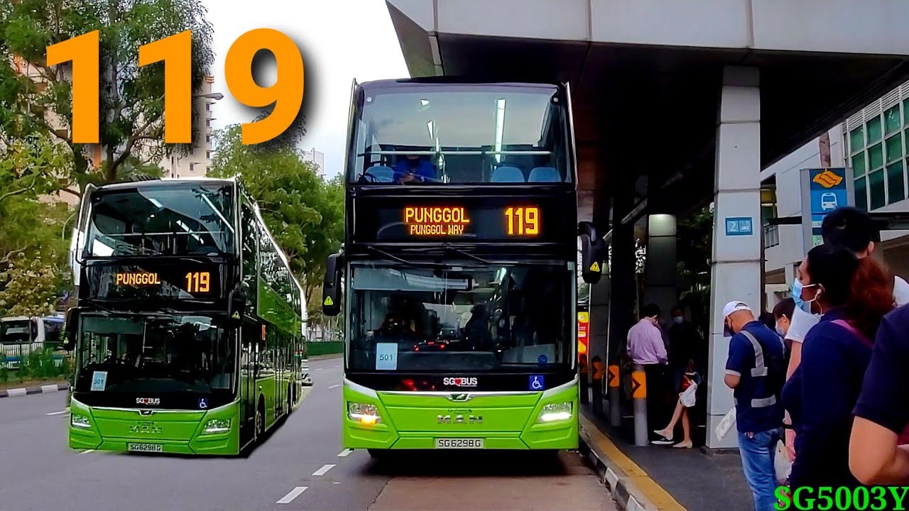 GAS Bus Services 119 [First Day Of MAN A95 ND323F E6 3 DOOR][Joyride ...