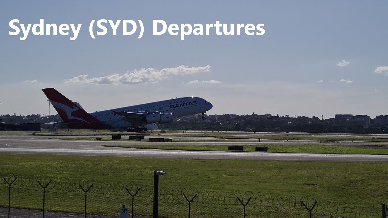 Sydney (SYD) Departures #airlines #planes - YouTube