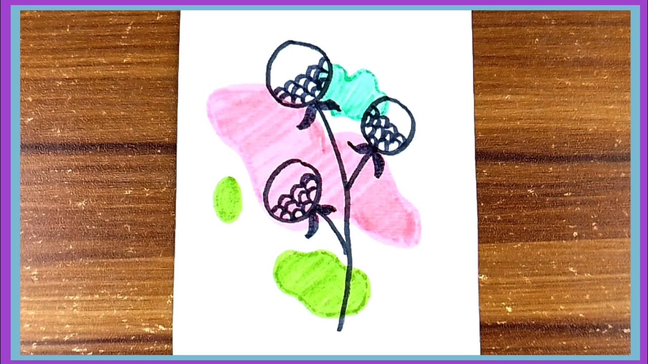 Bohu Art Painting Easily | Bohu drawing | Art 136 - YouTube
