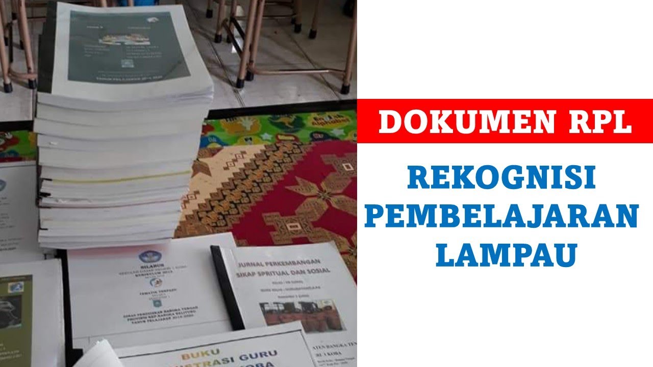Dokumen RPL yang harus di siapkan dari sekarang..!!!! - YouTube