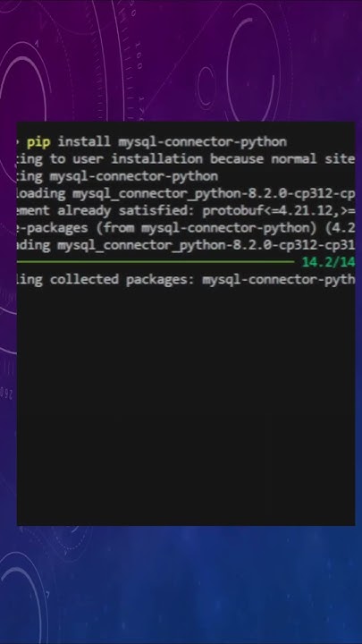 Install Mysql For Python How To Connect To Mysql In Python Coding