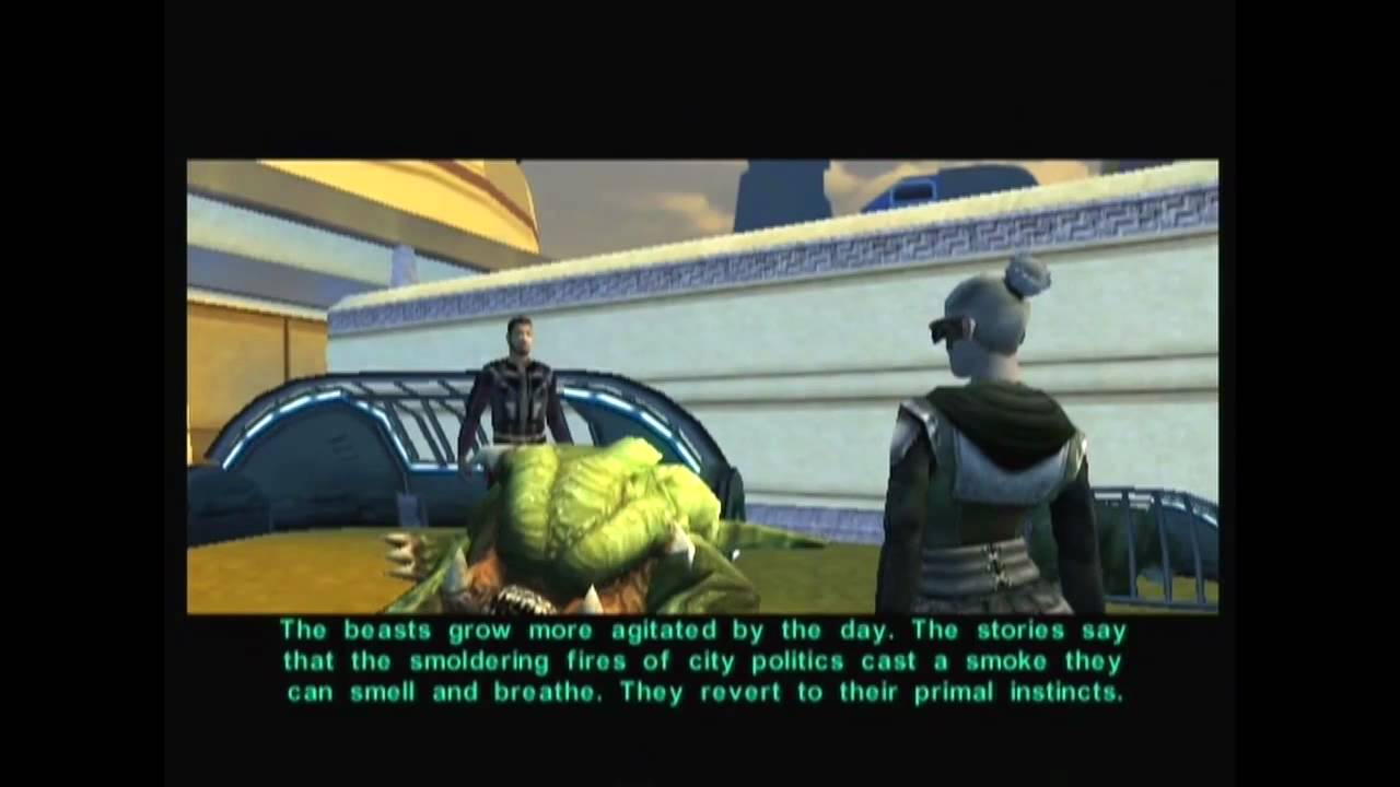 Star Wars KOTOR 2 Walkthrough (Dark Side) 113: Beast-Rider - YouTube