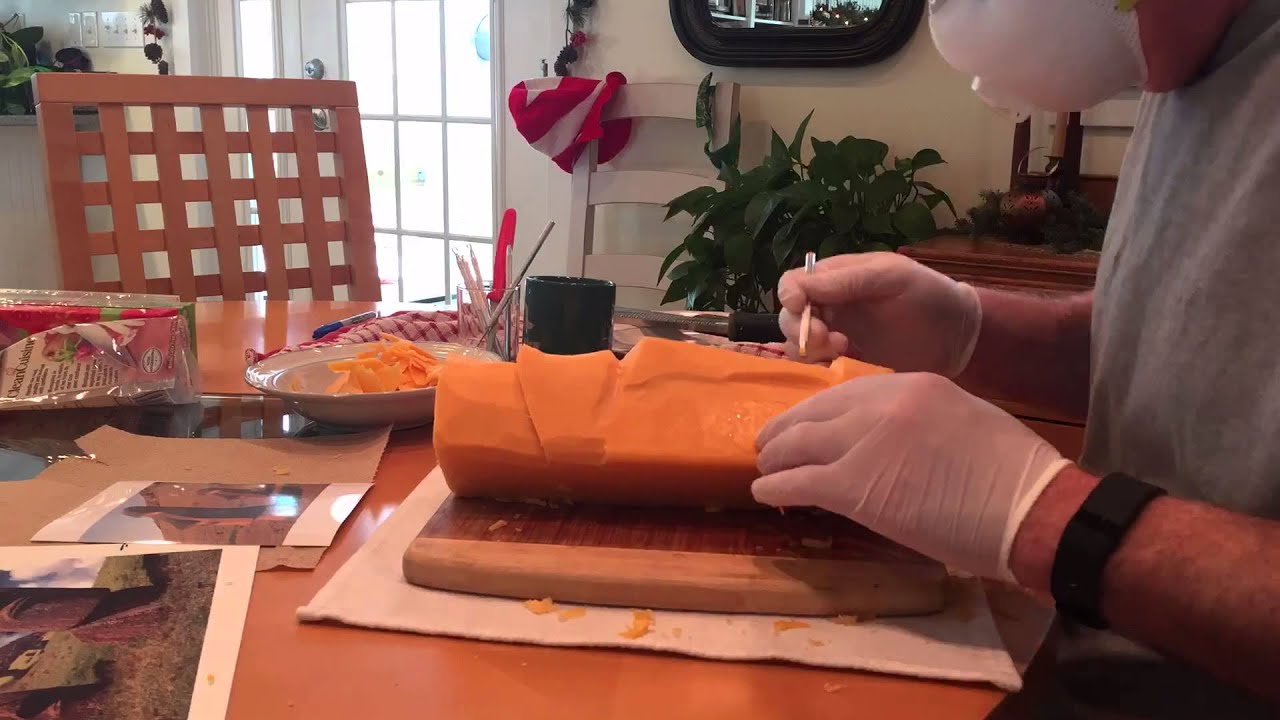 Moai Head Cheese Carving - YouTube