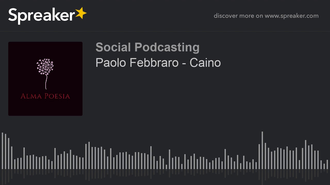 Paolo Febbraro - Caino - YouTube