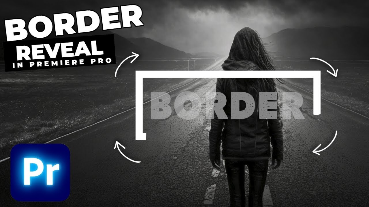 How To Add A BORDER REVEAL Effect In Premiere Pro - YouTube