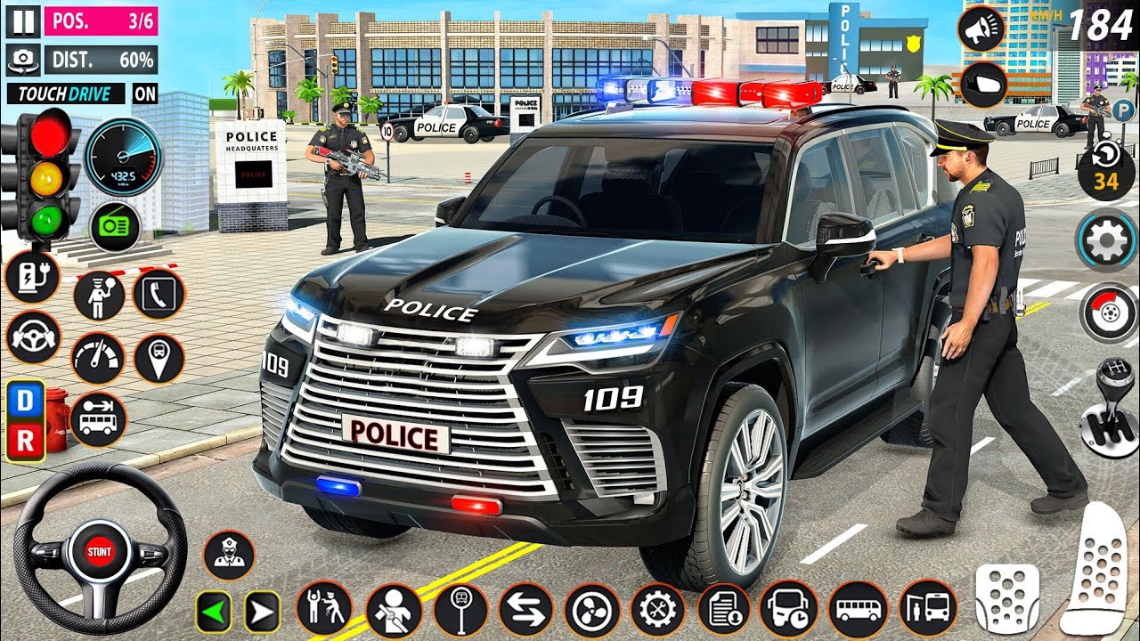 Police Car Job Simulator 3D ( Official Video) 🚨 Police Officer Gaming ...
