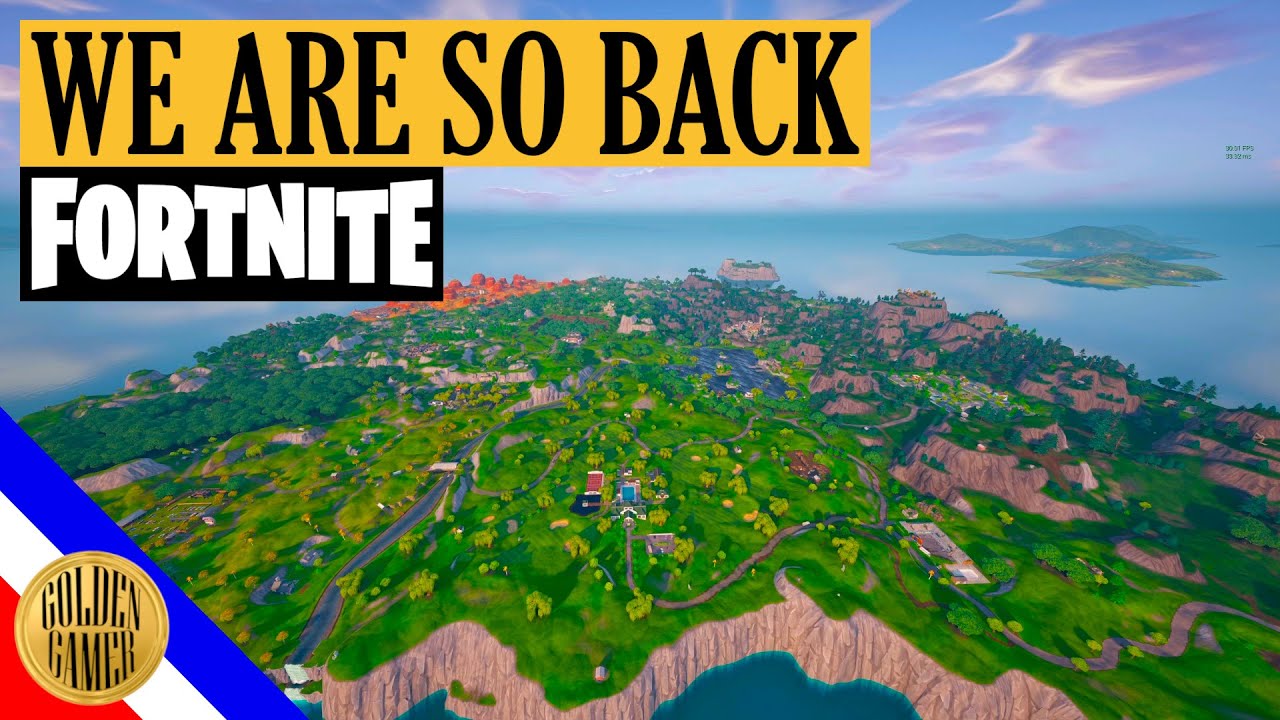 The OG Fortnite Map is BACK! - Chapter 1 Season 5 Map Returns - YouTube