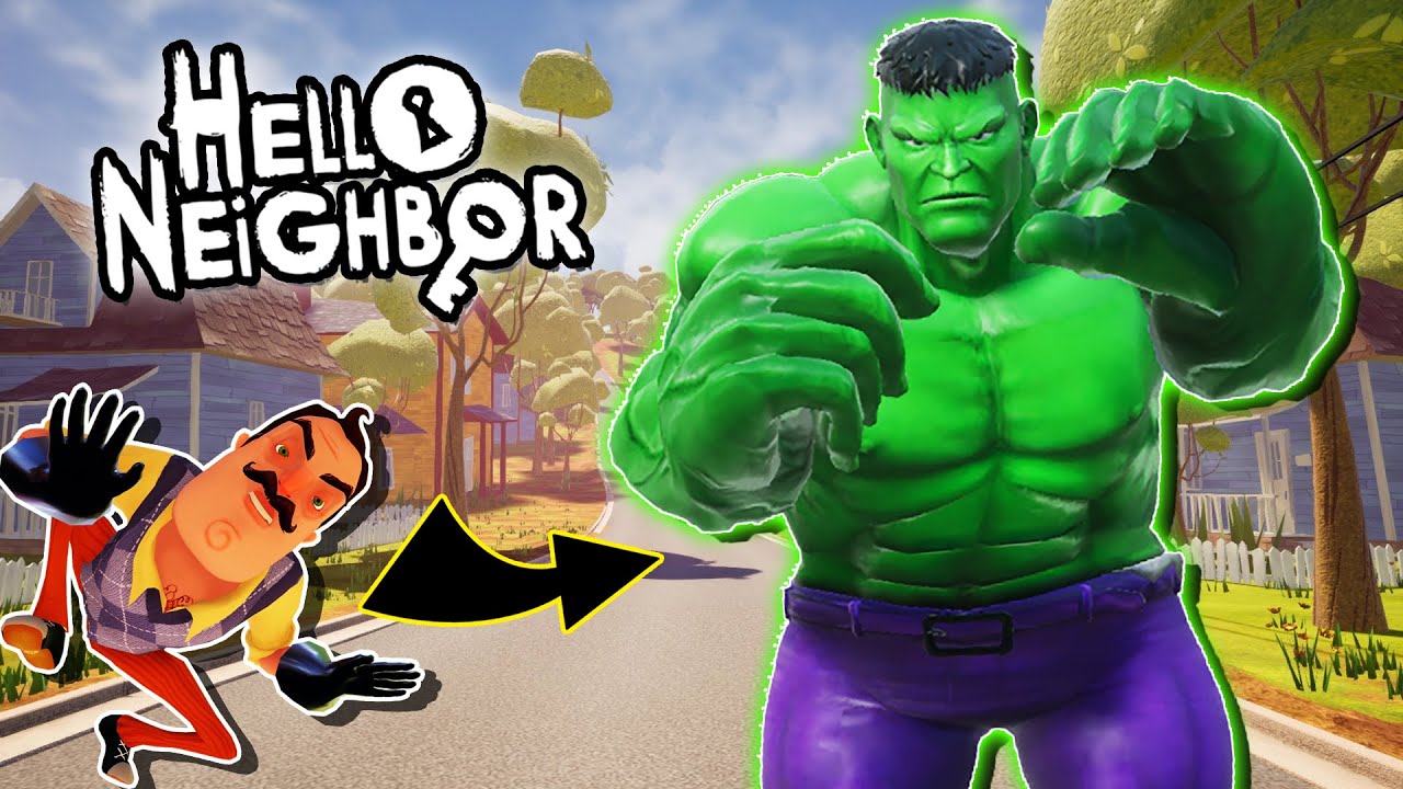 HELLO HULK | Hello Neighbor Mod - YouTube