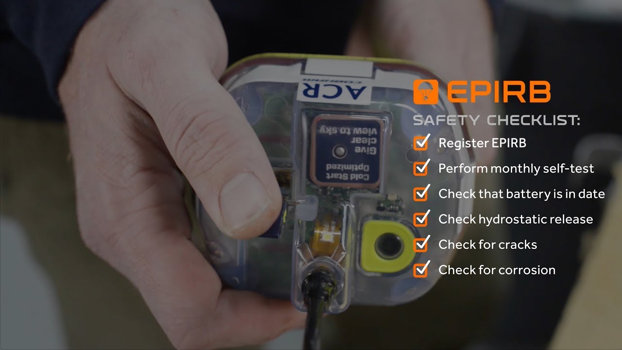LRSE EPIRB Safety Checklist - YouTube