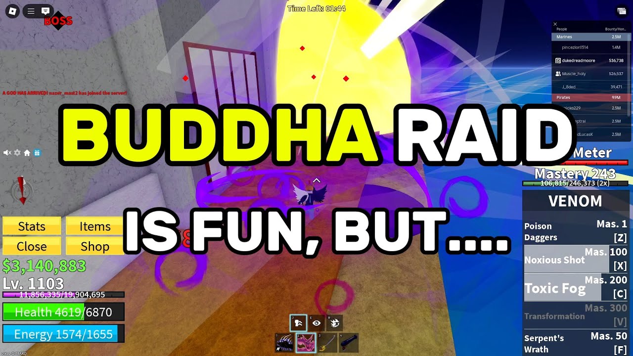 Blox Fruits Latest Update! 15 December 2024! Better design, UI, and ...