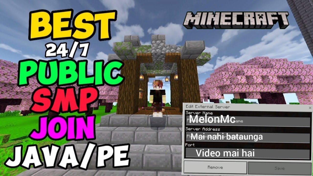 😘Minecraft Public Smp IP || Minecraft Server IP || free to Join ...