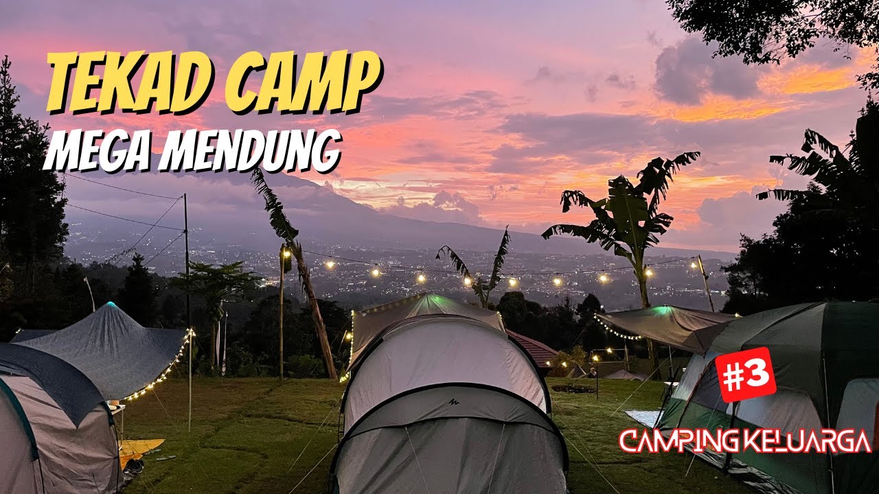 Camping Keluarga #3 | Tekad Camp | Arpenaz 4.1 FnB | Campervan Park ...