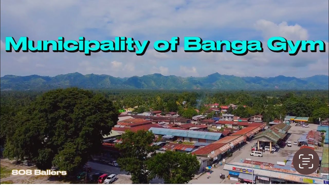 Aerial view of municipal of Banga South Cotabato Mindanao # ...