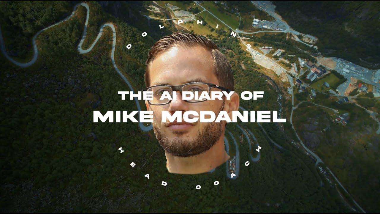 AI Diaries: Mike McDaniel QUITS SMOKING WEED - YouTube