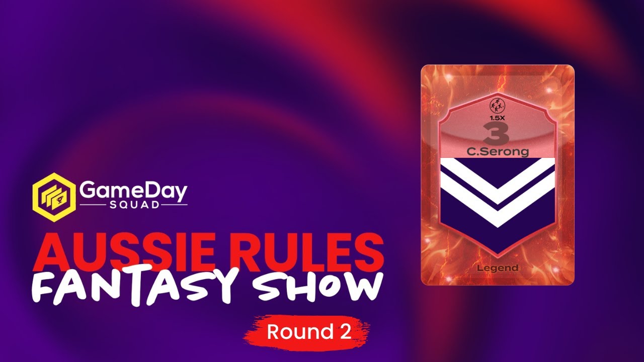 Aussie Rules Fantasy Show - Round 2 | GameDay Squad - YouTube