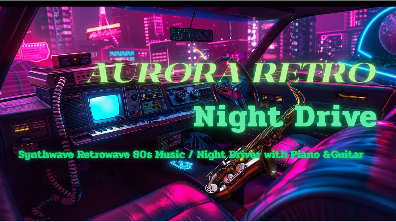 Synthwave Retrowave 80s Music / Night Driver with Piano &Guitar - YouTube