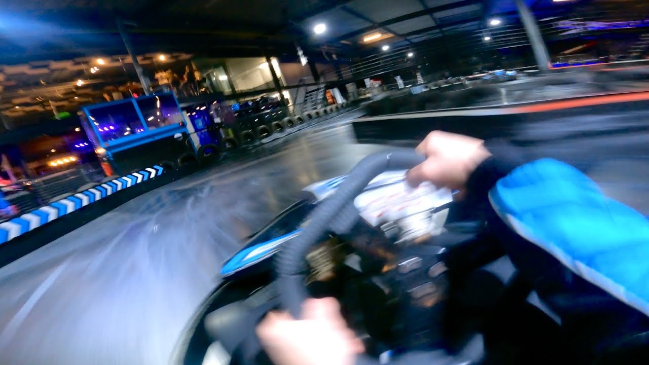 4 Level Indoor Kart Track - Raceplanet Delft (Long Track) Kart POV ...