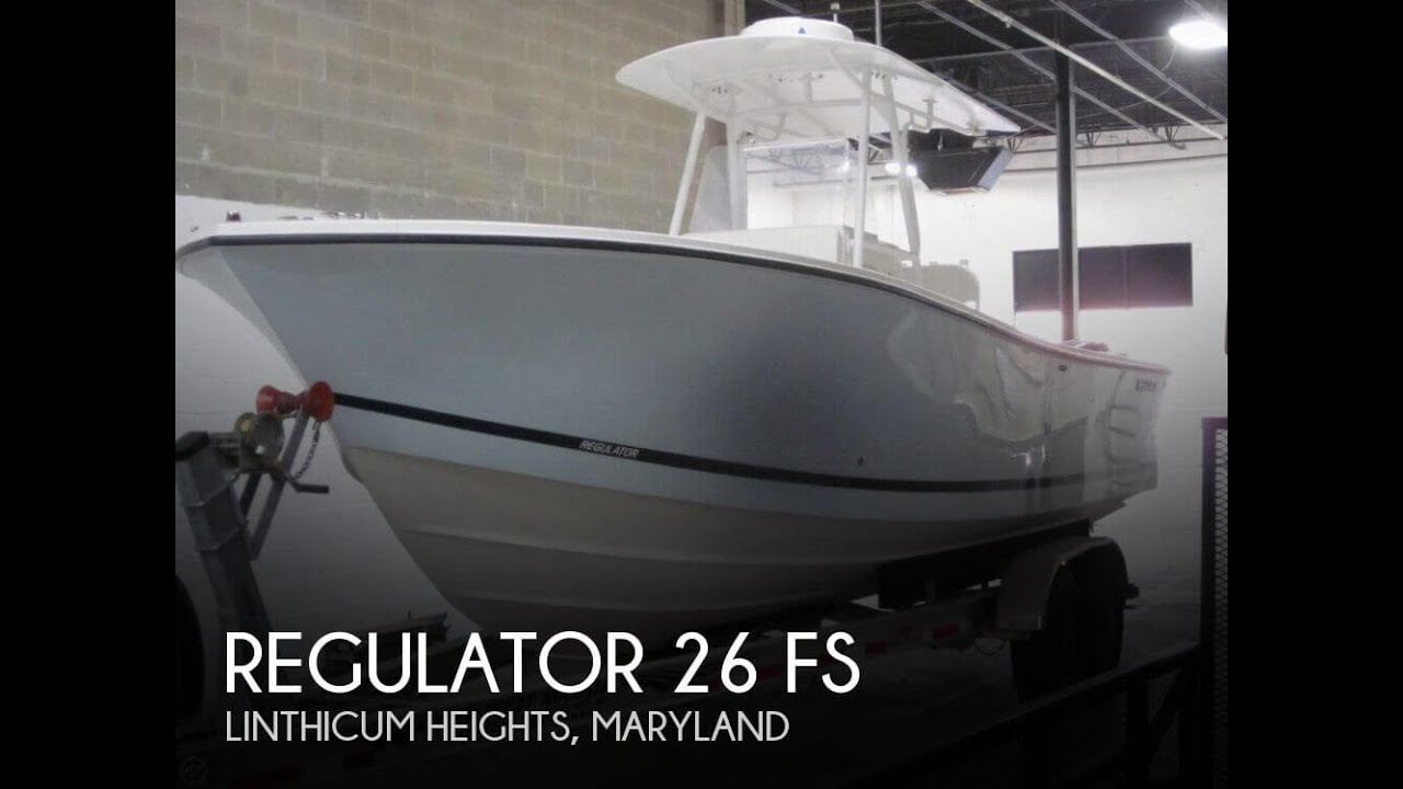 [SOLD] Used 2000 Regulator Marine 26 FS in Linthicum Heights, Maryland ...