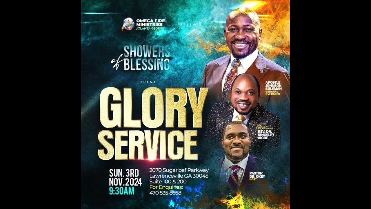 Sunday Service (10th Nov, 2024) With Rev Dr Kingsley & Pst Joy Aigbe II ...