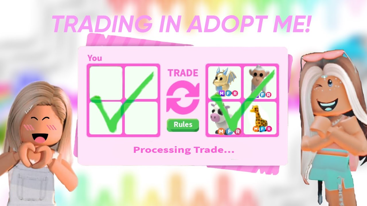 𝑻𝑹𝑨𝑫𝑰𝑵𝑮 𝑰𝑵 𝑨𝑫𝑶𝑷𝑻 𝑴𝑬 #preppy #adoptme #viral #fyp - YouTube
