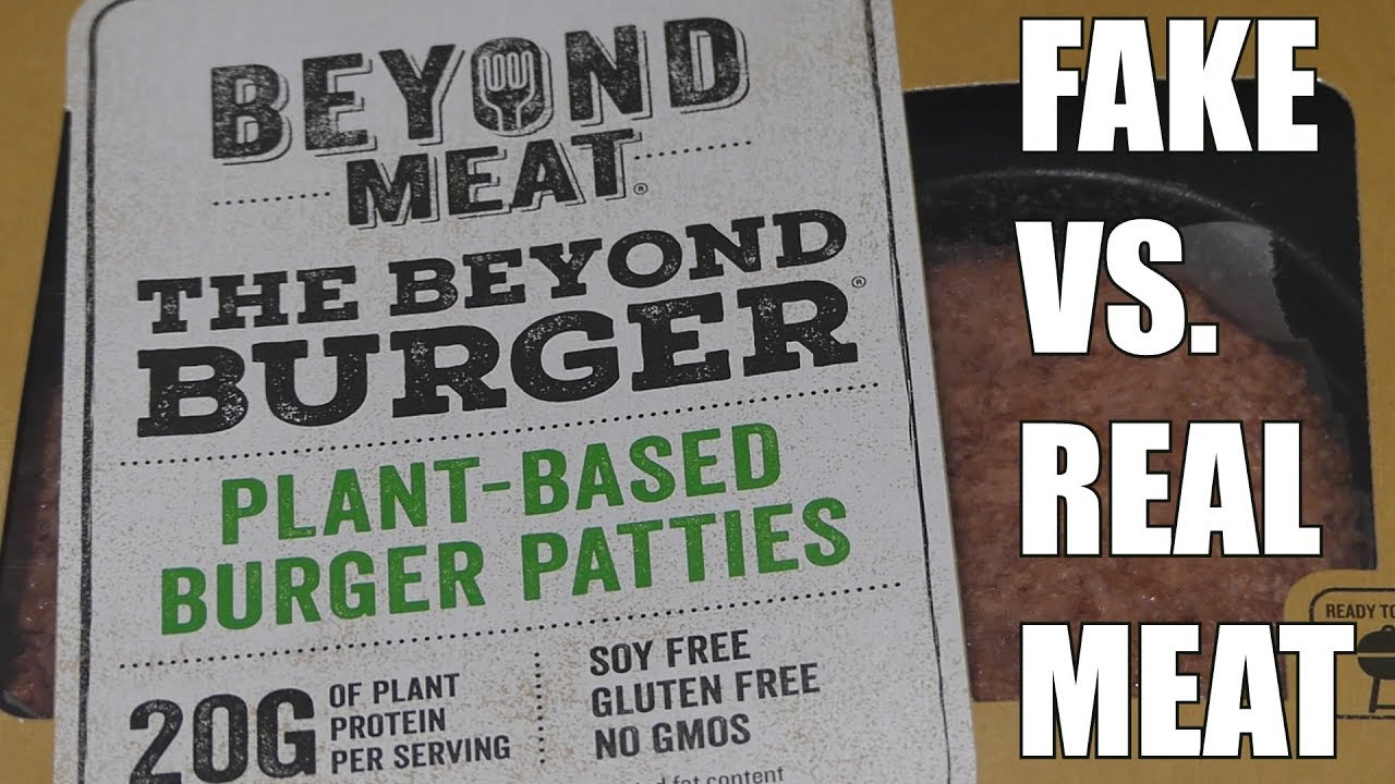 Beyond Burger VS Beef Burger - YouTube