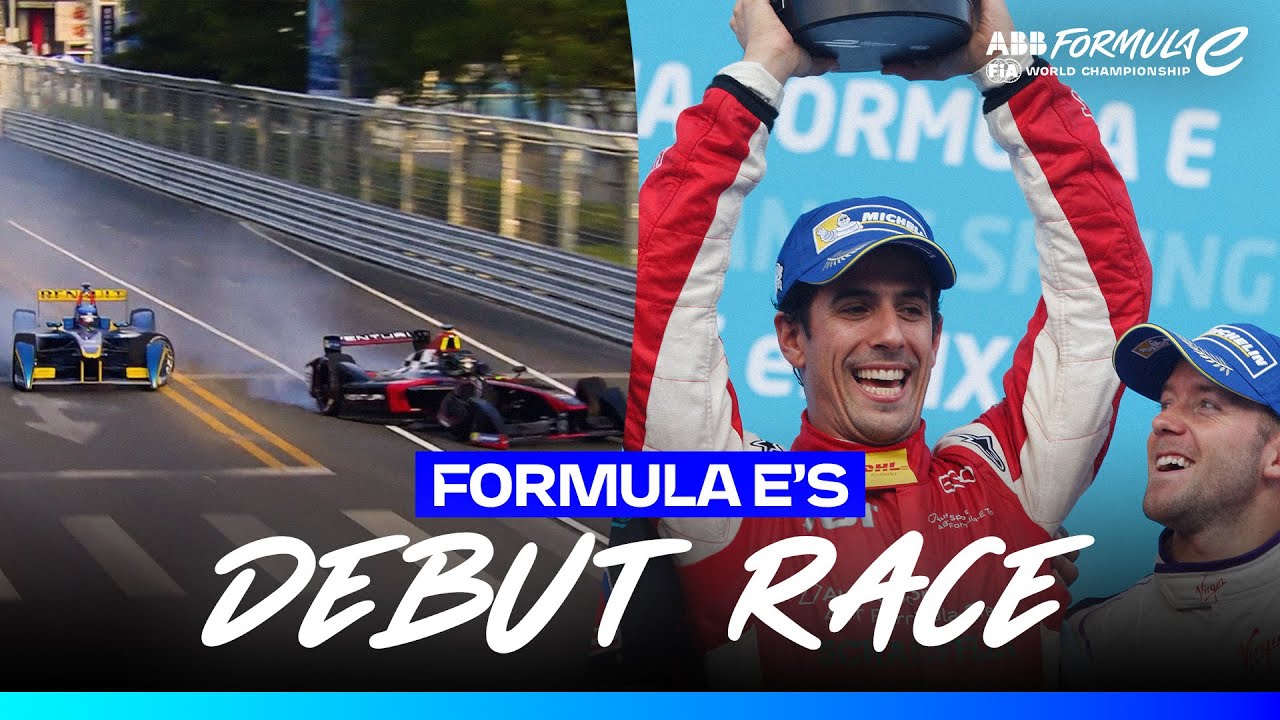 THE FIRST FORMULA E RACE 🎉 | BEIJING 2014 - YouTube