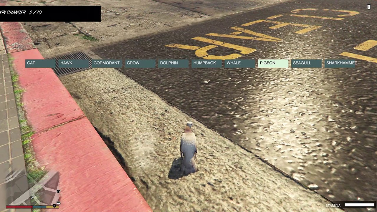 Become a Bird in Gta5 | play as a bird in gta 5 - YouTube