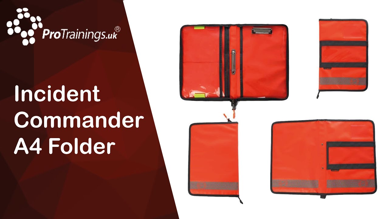 Incident Commander A4 Folder - YouTube