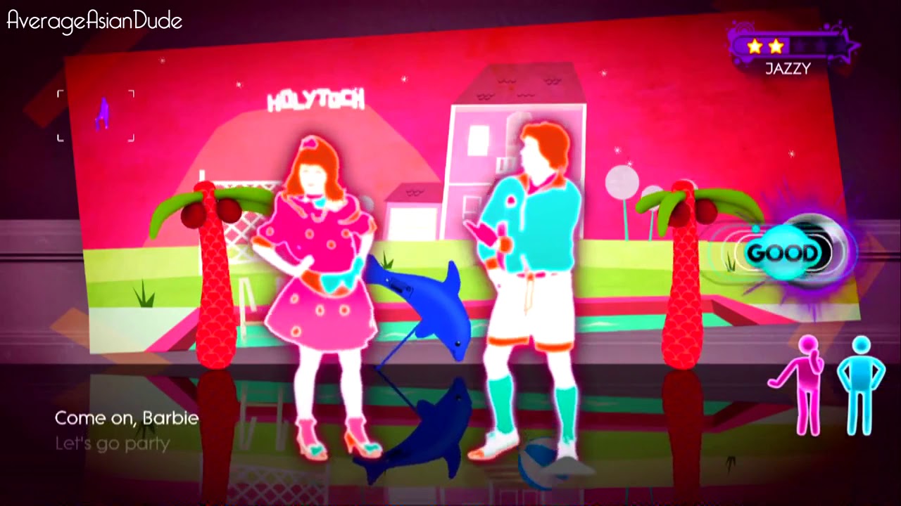 Just Dance Greatest Hits Barbie Girl 5 Stars - YouTube