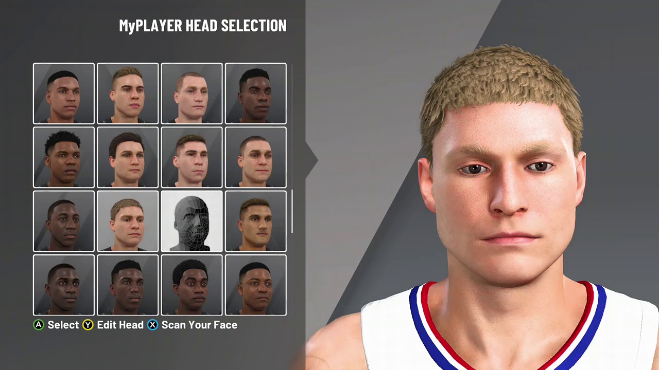NBA 2K 20 cheesy face creation - YouTube