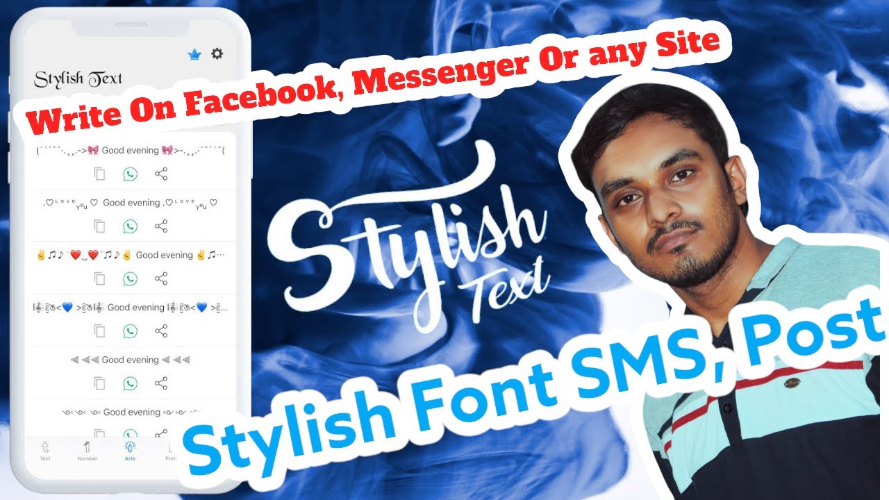 How To Make Stylish Font Post On Facebook | Messenger | Twitter ...
