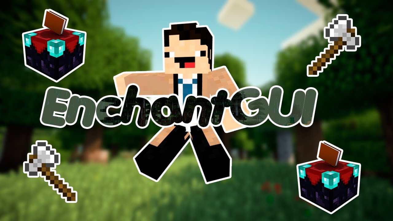 Minecraft Bukkit Plugin - Enchant Gui - YouTube