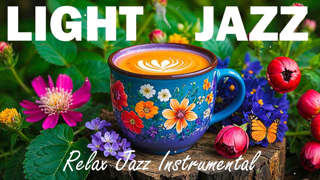 🌈 Sunday Morning Jazz Music 🎶 Light Instrumental Music For Relaxion ☕ ...