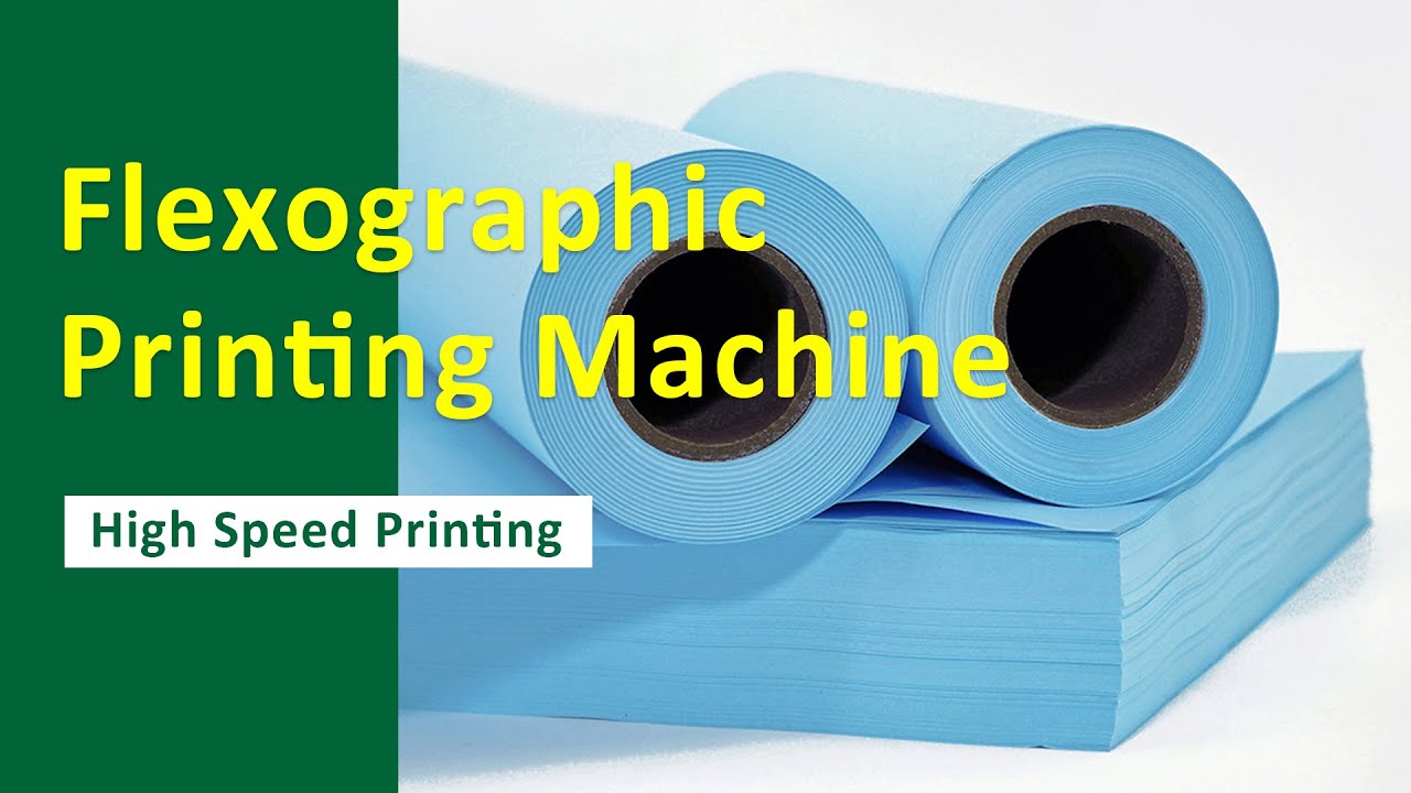 High Speed Single Color Flexo Printing Machine Can Used For Blueprint ...