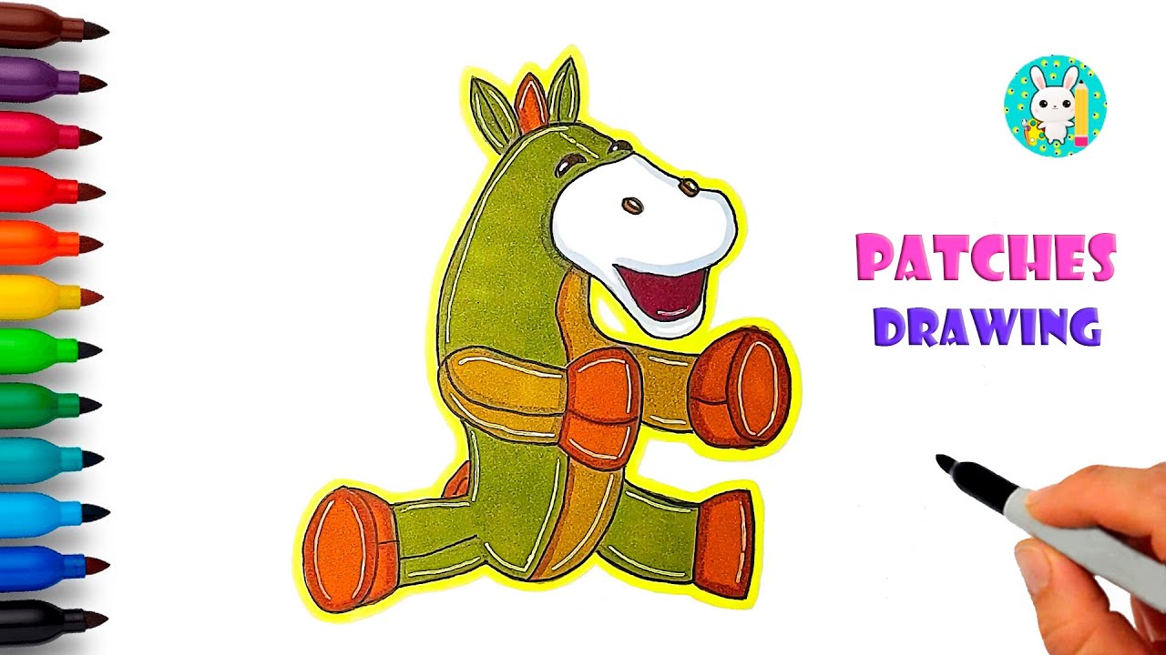How to draw Patches the Pony from THREADS 🤎 Everland Entertainment ...