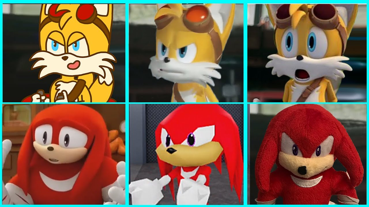 Sonic The Hedgehog Movie - Tails Sonic Boom vs Knuckles Sonic Boom Uh ...