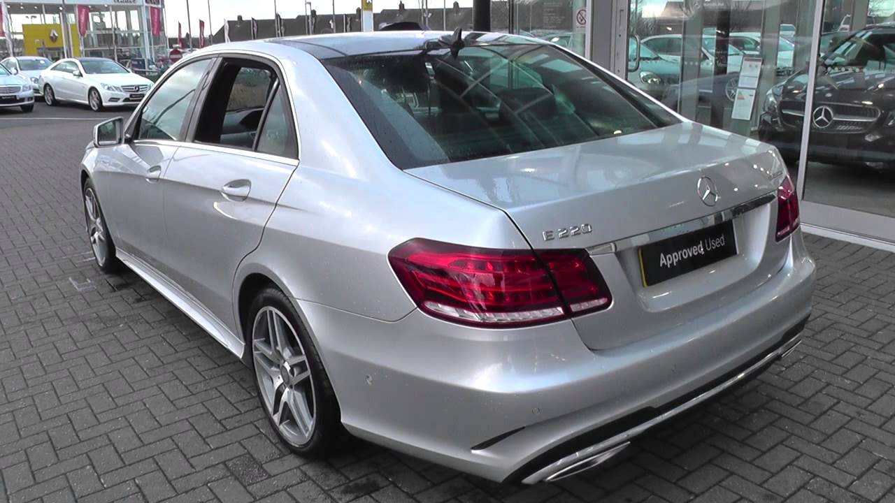 Mercedes-Benz E220 Amg Line Prem Bluete U27165 - YouTube