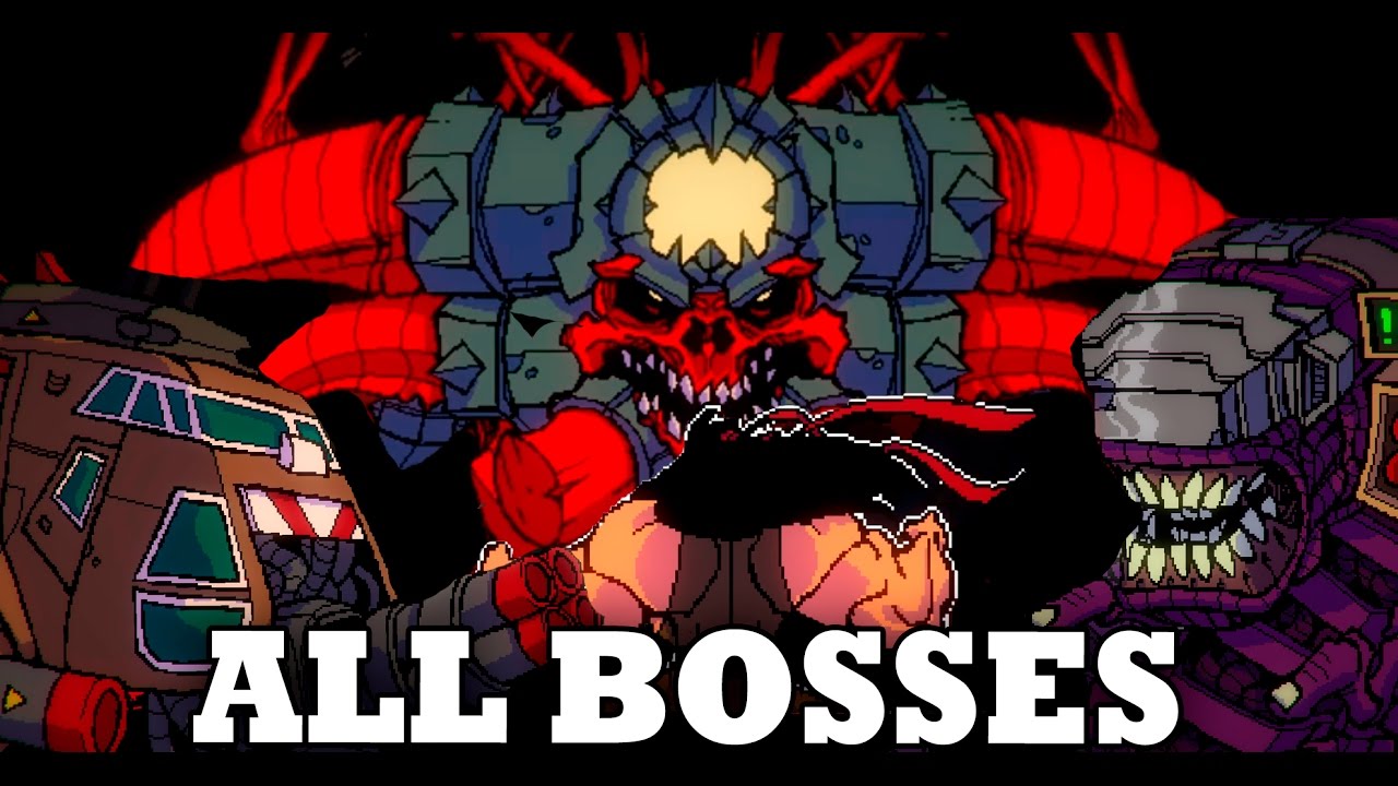 Broforce - All Bosses (With Cutscenes) HD - YouTube