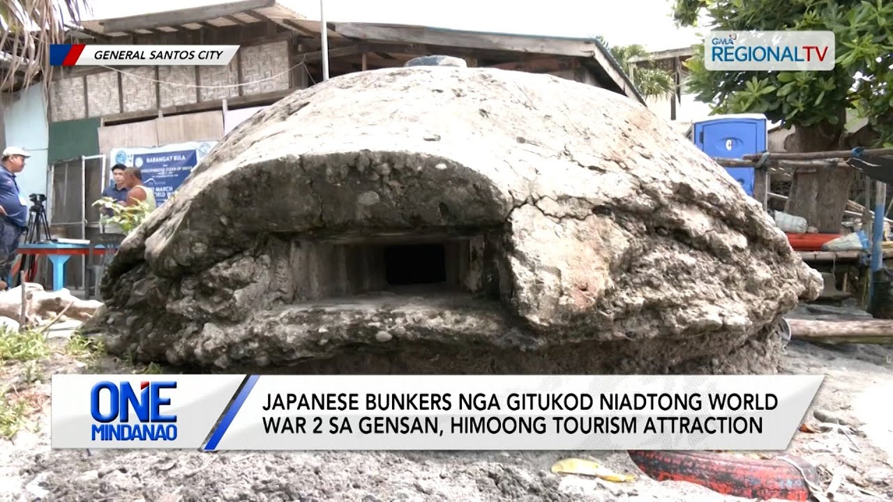 Japanese Bunkers sa Gensan, himoong tourist attraction | One Mindanao ...