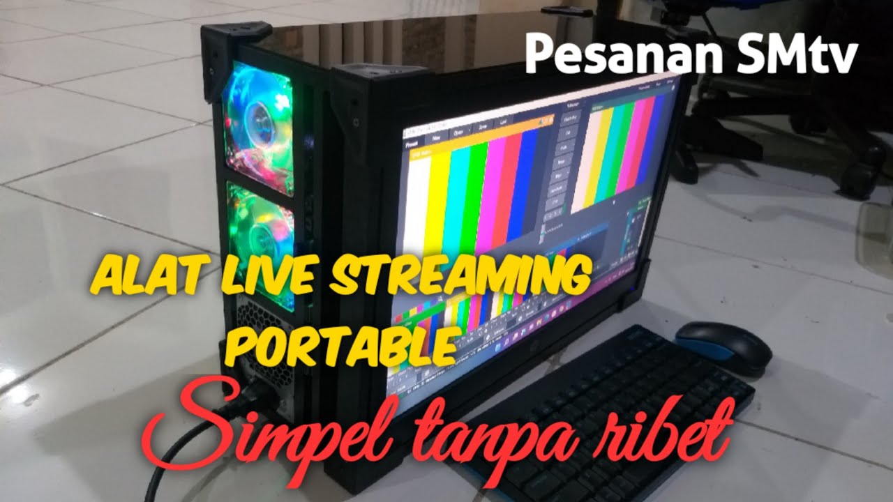 Alat Live Streaming Portable | Pesanan SMtv - YouTube