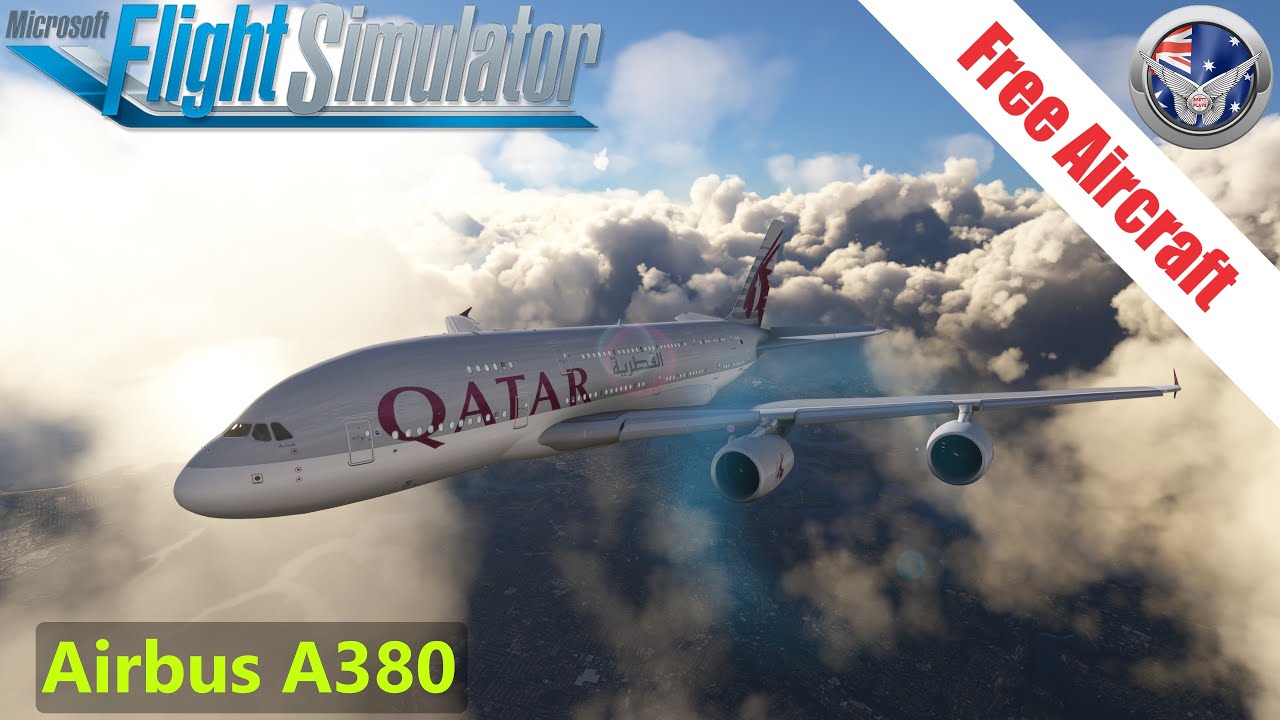 Freeware Aircraft - Airbus A380 - Flight/Review - Microsoft Flight ...