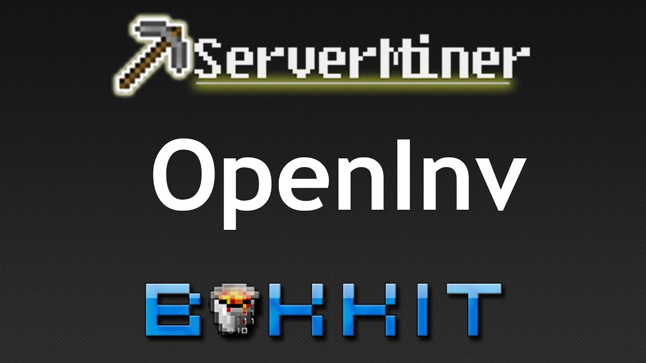 How to inspect inventories and more with OpenInv - YouTube